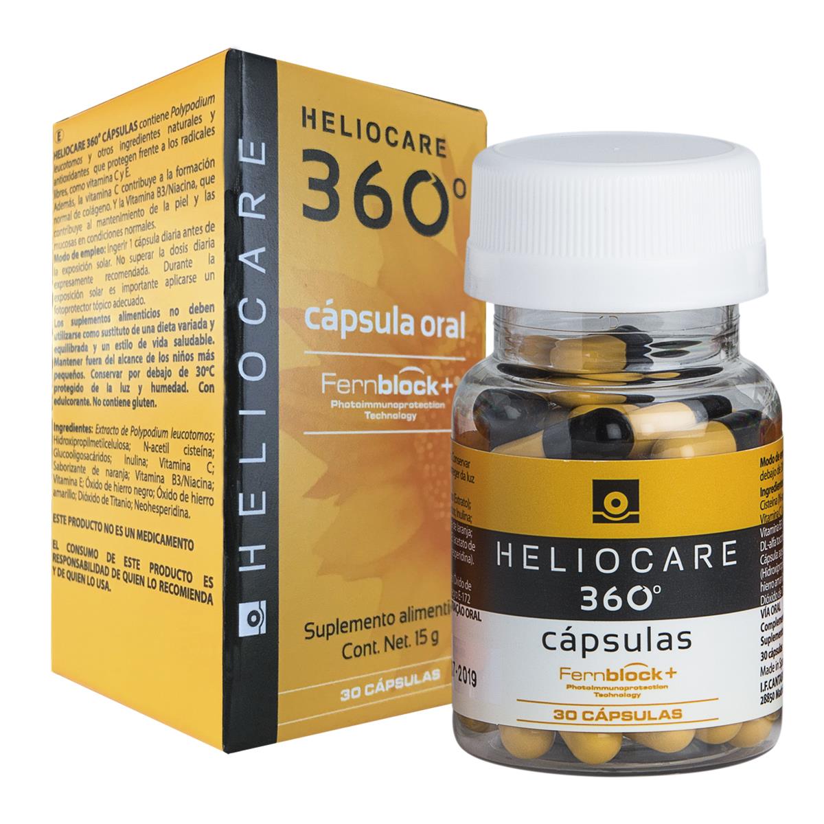 Heliocare 360° Oral 30 Cápsulas – Skin Plenus